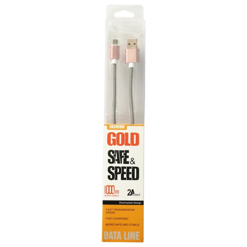 Câble USB vers Micro USB / Rose