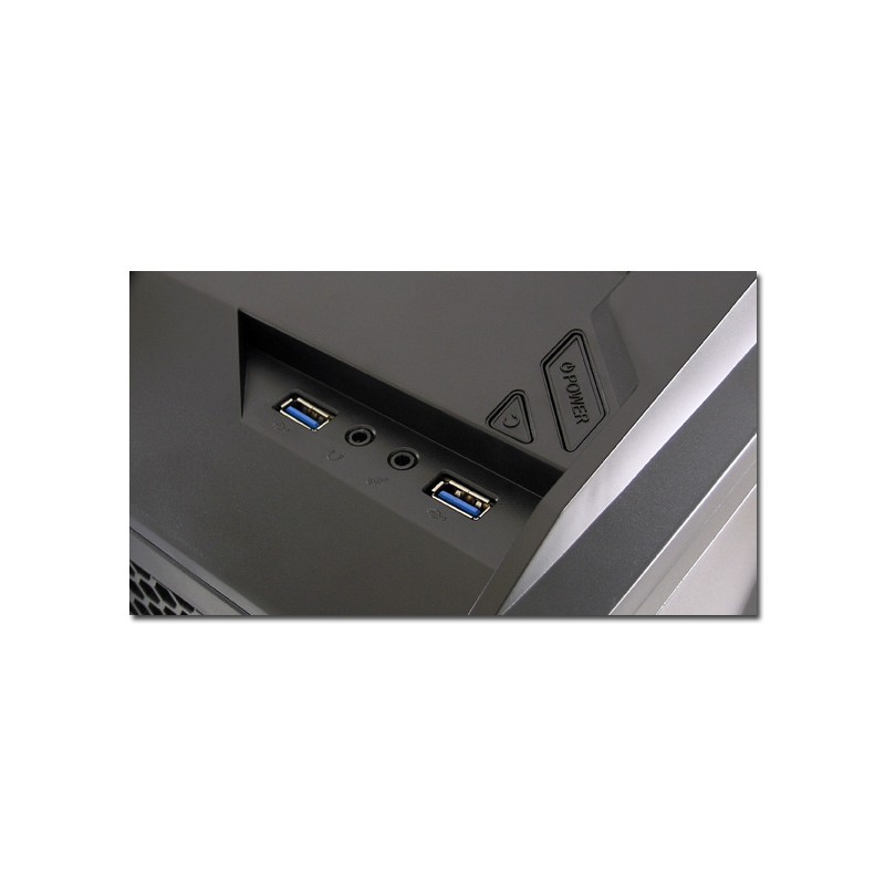 Boitier Gamer LC Power 989B ATX Gaming / Noir