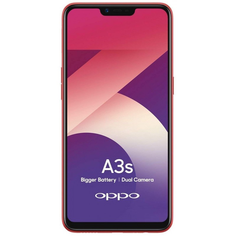 OPPO A3S 16go couleur rouge prix moins cher en Tunisie