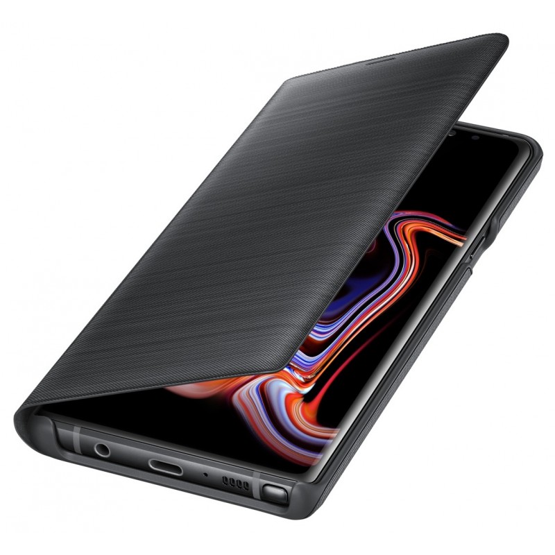 Étui Led View Pour Samsung Galaxy Note 9 Noir
