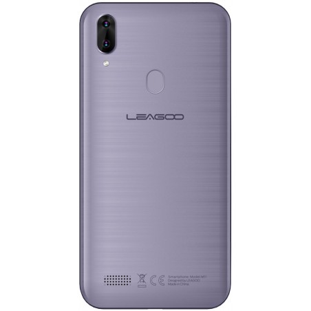 Téléphone Portable Leagoo M11 / 4G / Double SIM / Gris & Bleu + SIM ...