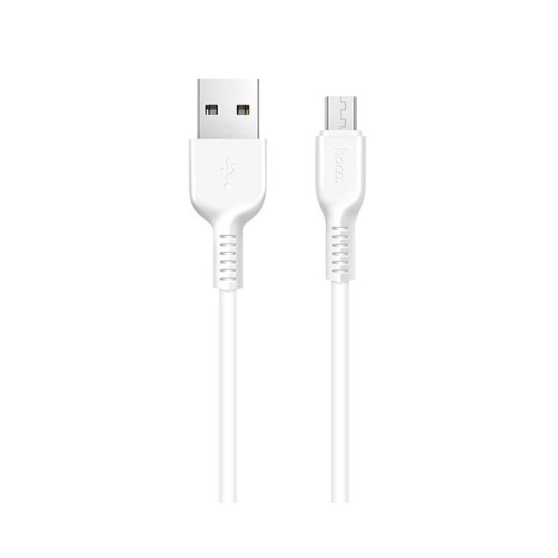 Câble USB vers Micro USB Hoco X20 Flash 3M / Blanc