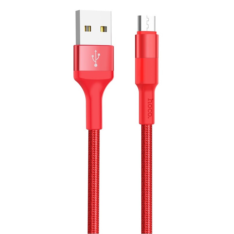 Câble USB vers Micro USB Hoco X26 Xpress / Rouge