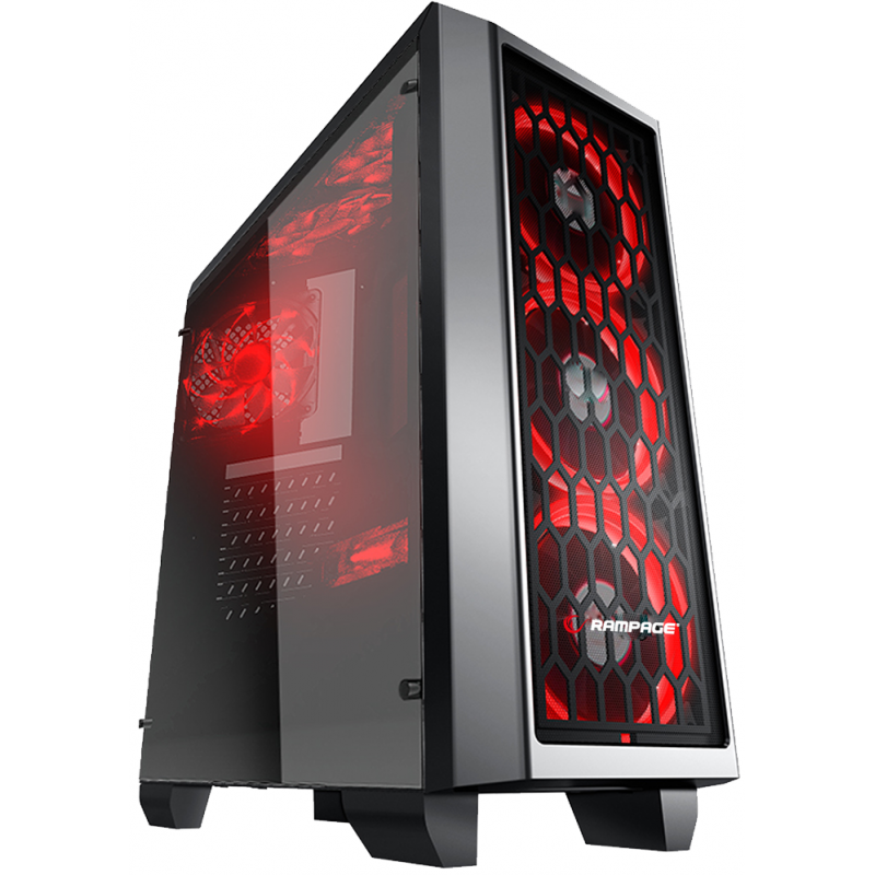 Boiter Gaming Everest Rampage CHASER LED avec Fenêtre