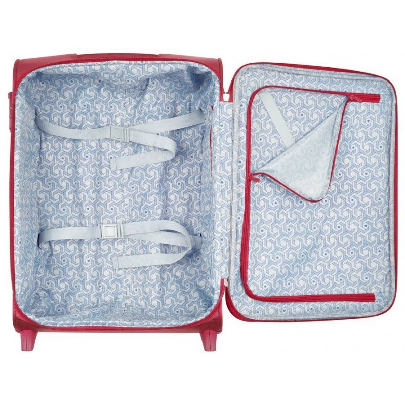 Valise Delsey Baikal Trolley Cabine Slim 2 roues 55 cm / Rouge