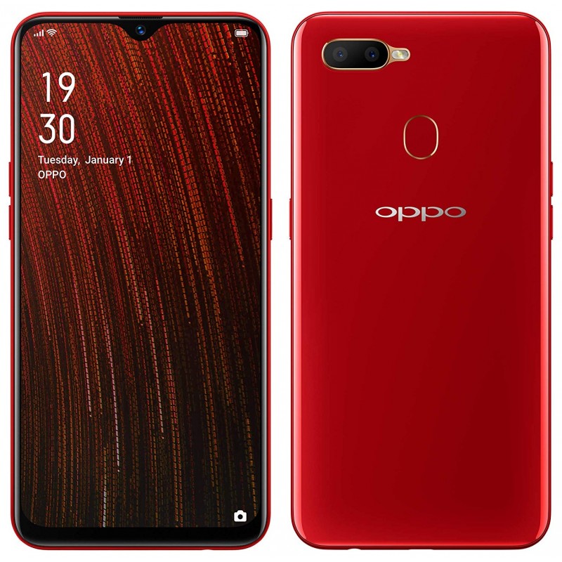 Téléphone Portable Oppo A5s / 4G / Double SIM / Rouge + SIM Orange ...