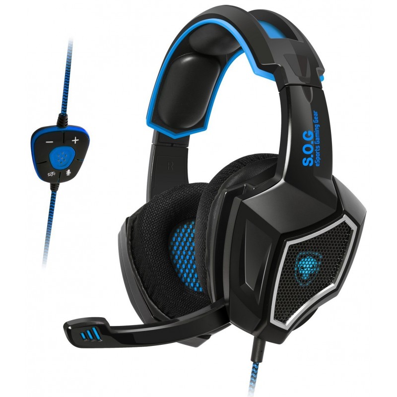 Casque Micro Gaming Spirit of Gamer Xpert-H500 Bleu