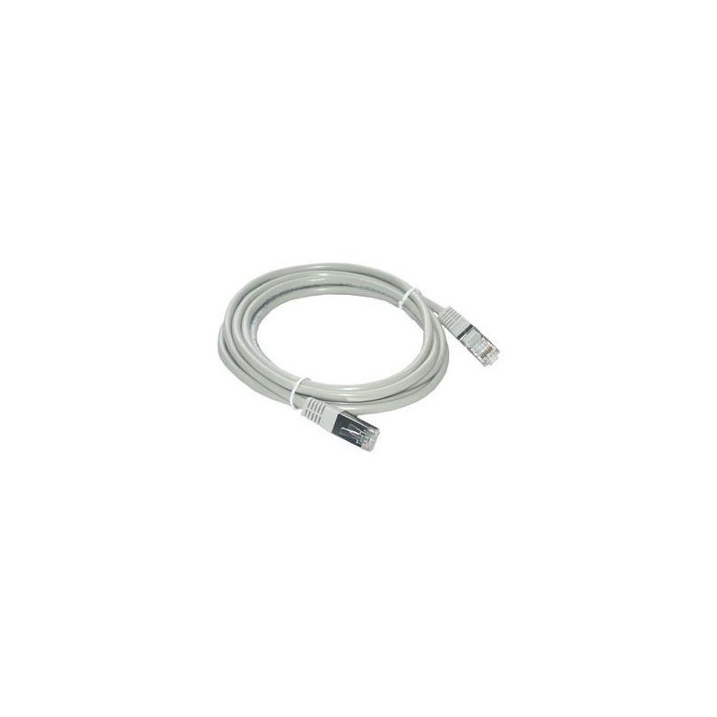 Câble RJ45 Cat6 SFTP 0.5M Gris