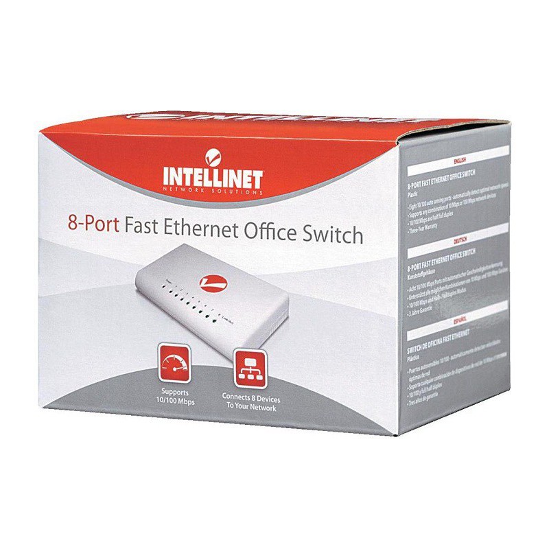 Office Switch 8 Ports Fast Ethernet