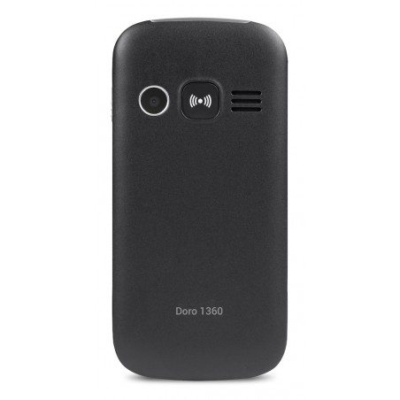 Téléphone Portable Doro 1360 / Double SIM / Noir