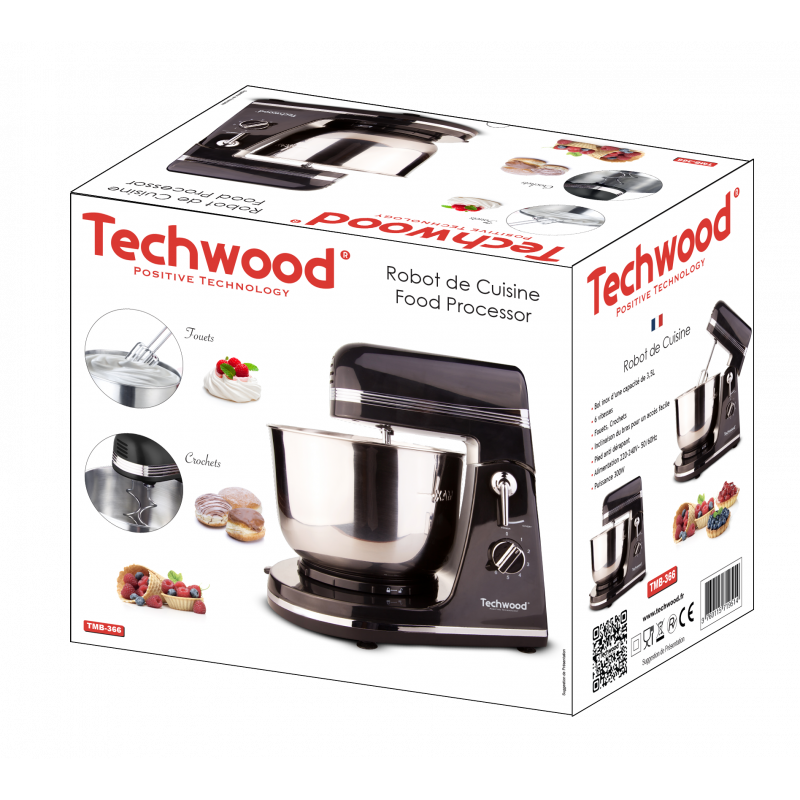 Robot de cuisine Techwood TMB-366 / 300W