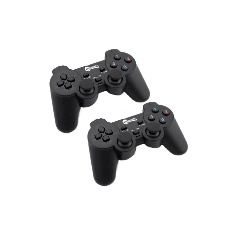 Manette de jeu USB Double vibration Jeway JG8707D