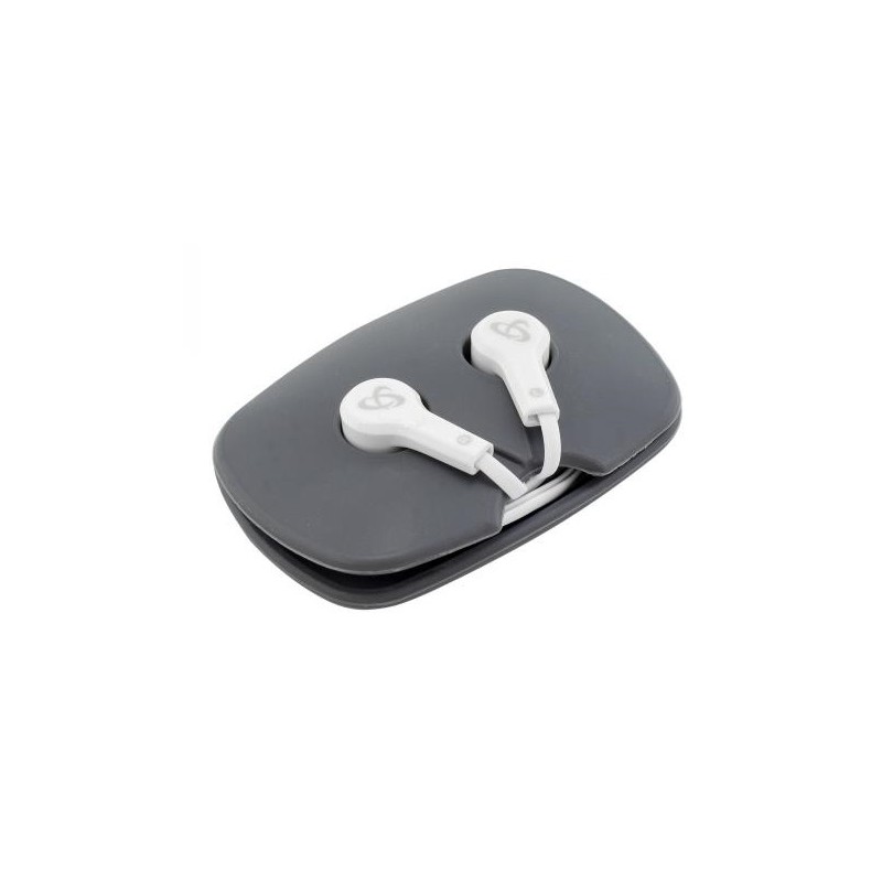 Écouteurs avec Microphone SBOX EP-033W / Blanc