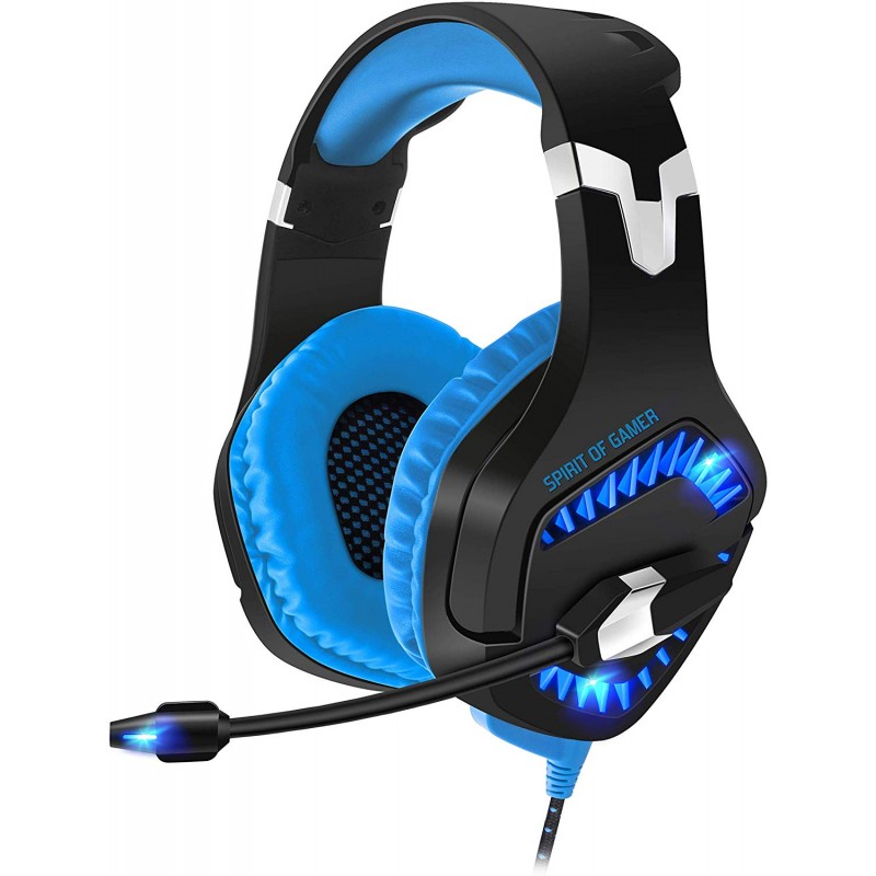 Casque Micro Gaming Spirit of Gamer Elite-H40 / Bleu