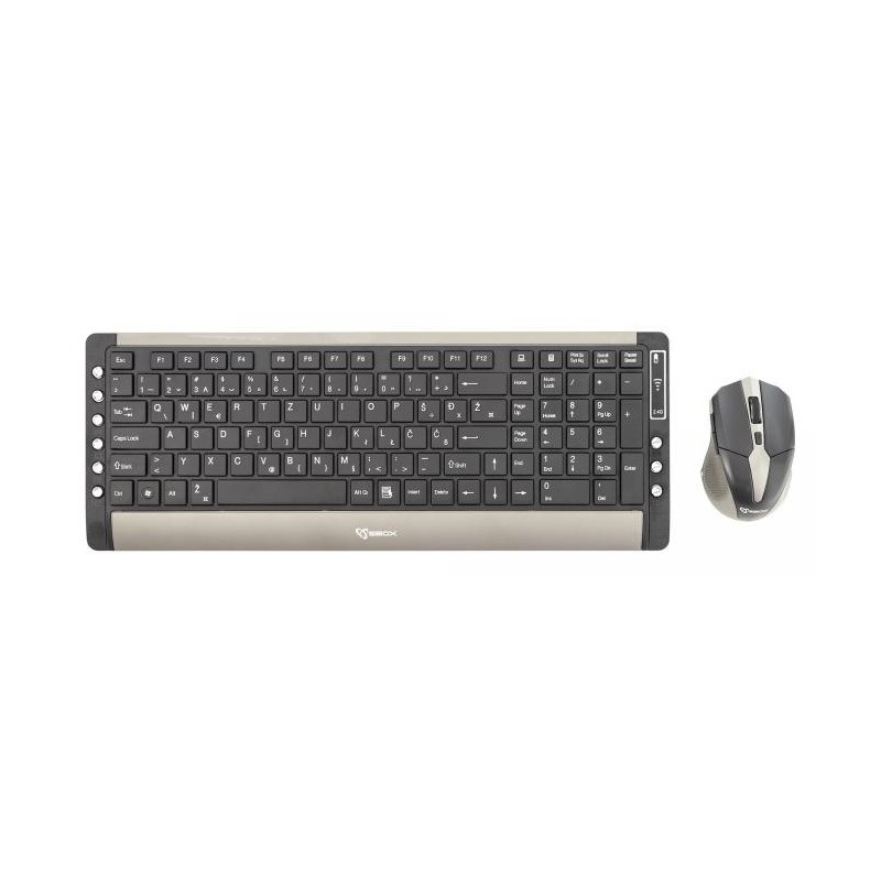 Ensemble Clavier Souris Sans fil Sbox WKM-26 Ensemble Clavier Souris Sans fil Sbox WKM-26