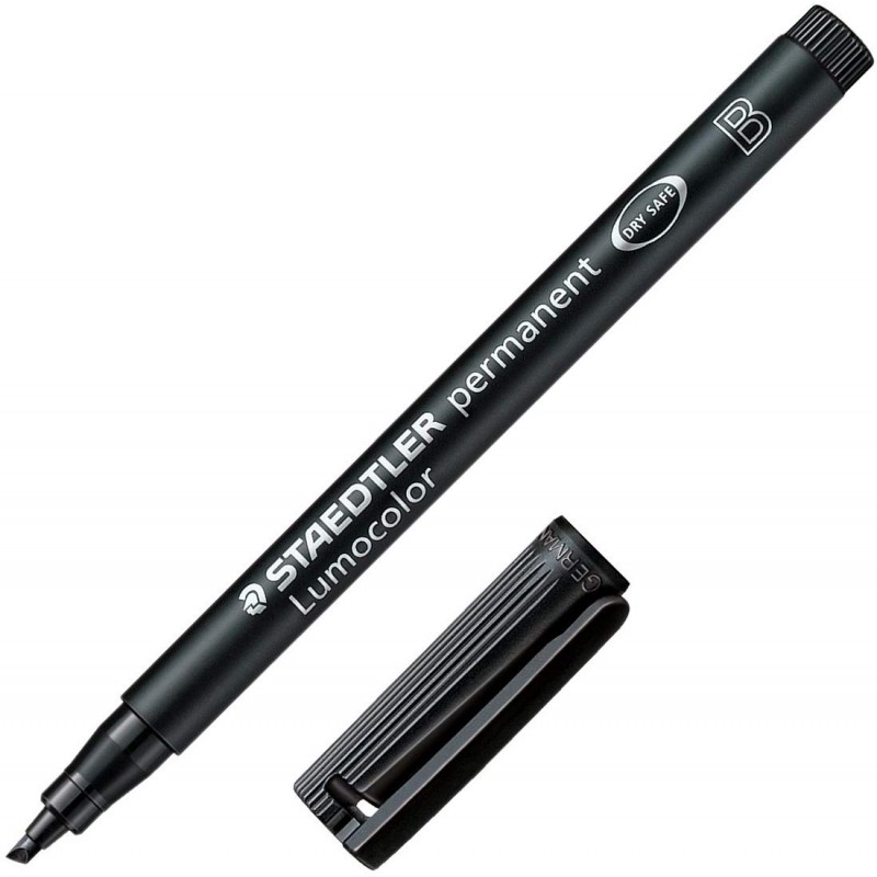 Marqueur permanent STAEDTLER Lumocolor 314B / Noir