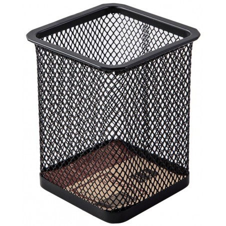 Porte Stylo en métal Deli Square E9174 / Noir