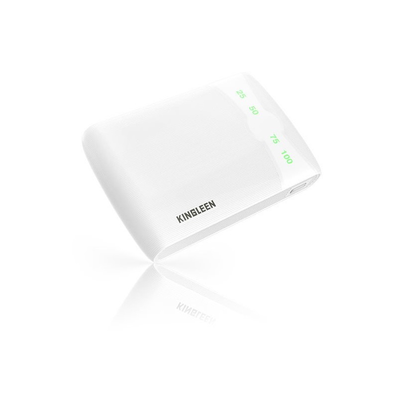 Power Bank Kingleen 301S / 6000 mAh / Blanc