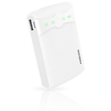 Power Bank Kingleen 301S / 6000 mAh / Blanc