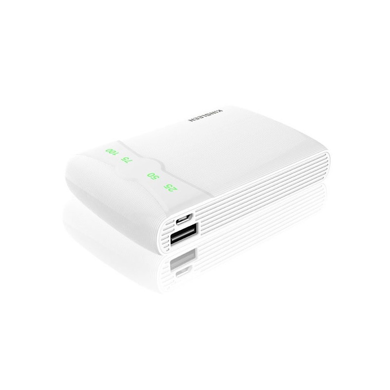 Power Bank Kingleen 301S / 6000 mAh / Blanc