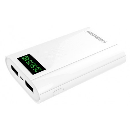 Power Bank Kingleen 305X / 10000 mAh / Blanc