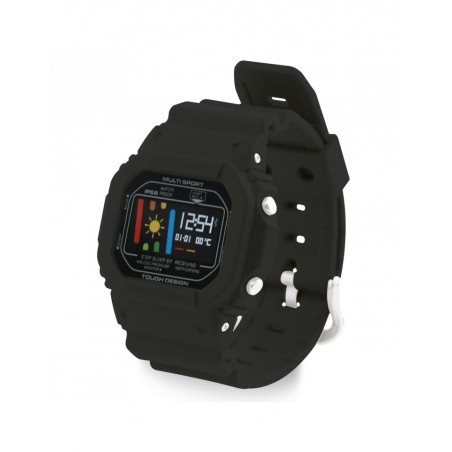 Montre connectée Ksix Fitness Band Retro IP 68 / Noir