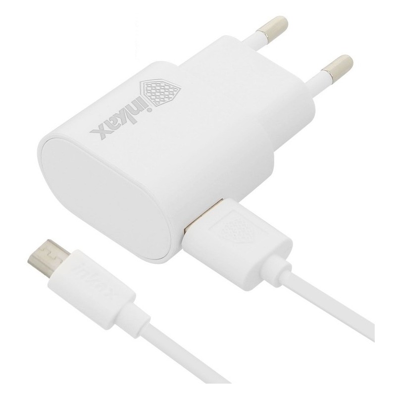 Chargeur Secteur Inkax CD-08 1A / Blanc
