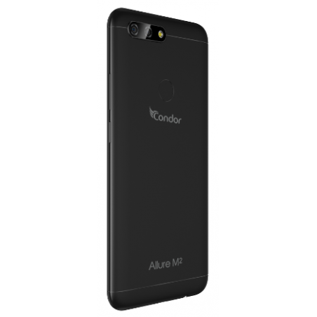 Smartphone Condor Allure M2 / 4G / 4 Go / 64 Go / Double SIM / Noir