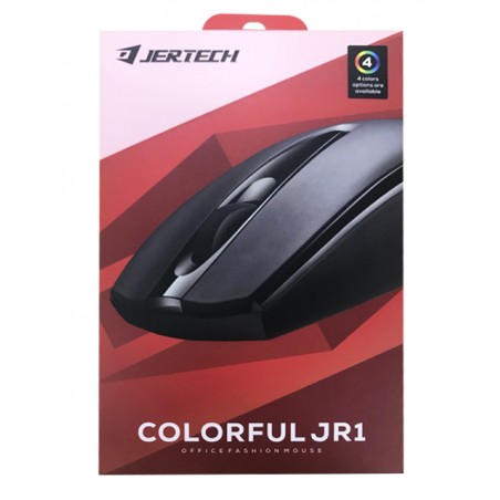 Souris sans fil Jertech Colorful JR1 / Rouge