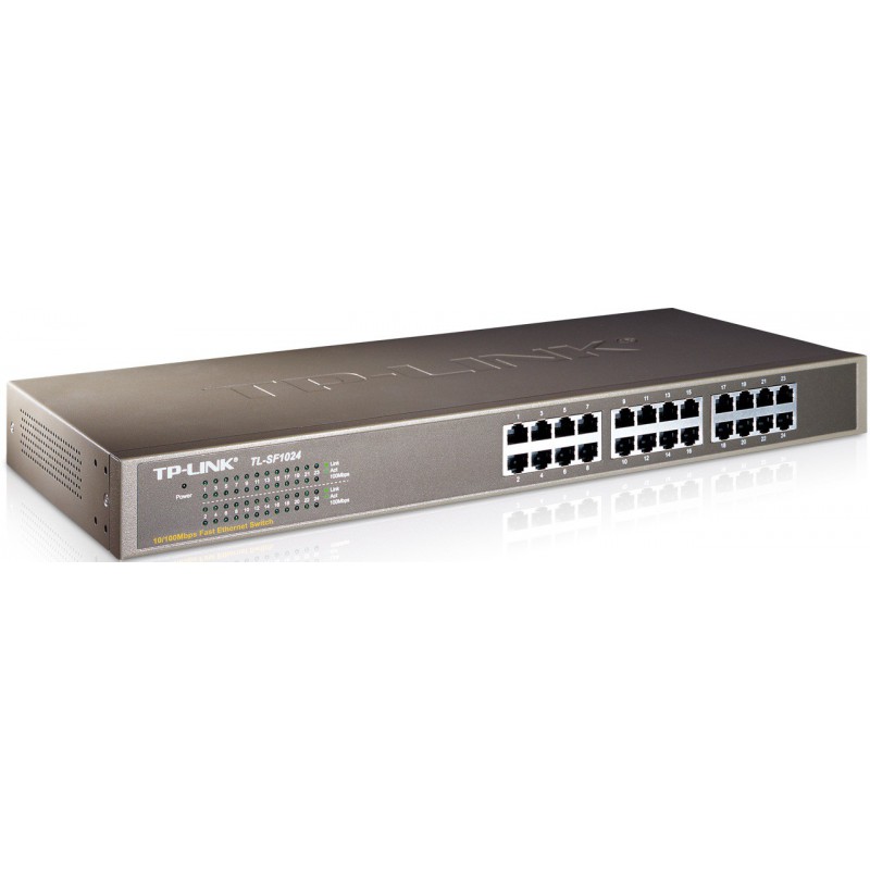 Switch Rackable TP-Link 24 ports 10/100 Mbps