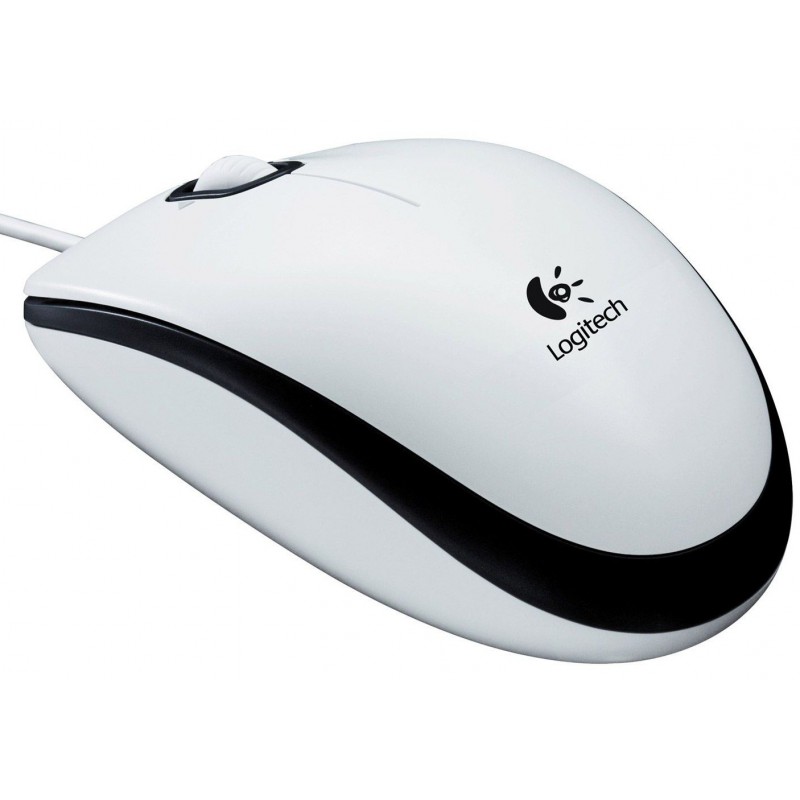 Souris Logitech USB Blanche
