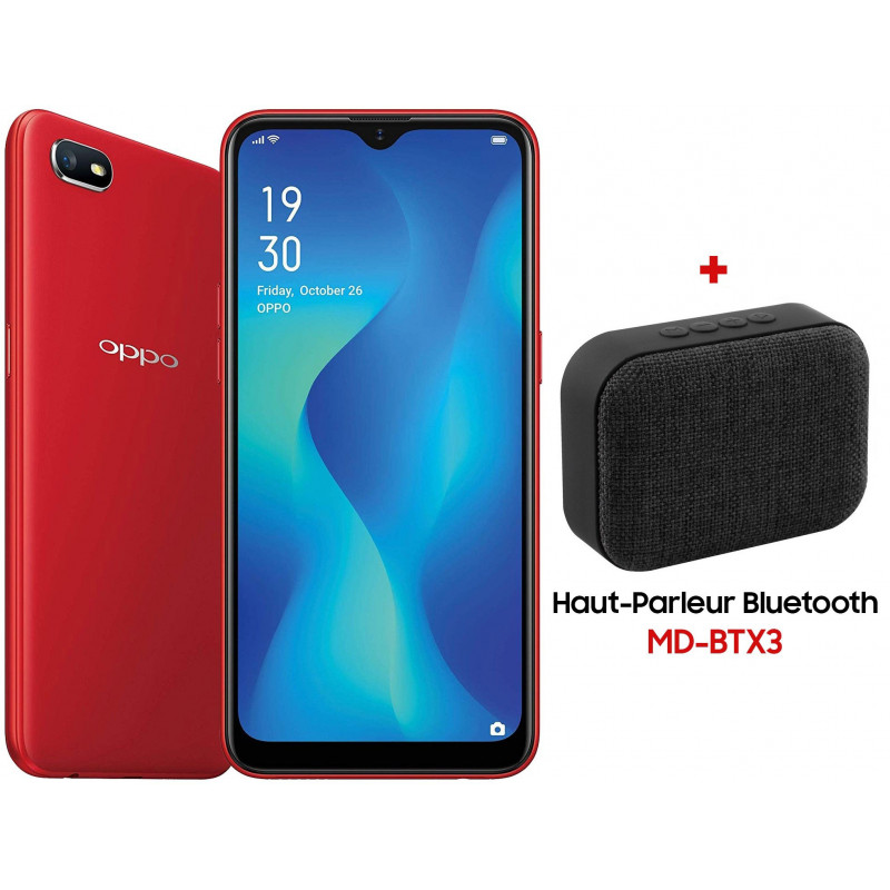 Téléphone Portable Oppo A1k / 4G / Double SIM / Rouge
