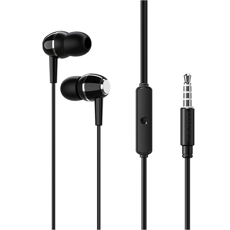 Écouteurs Acura Borofone avec microphone BM36 / Noir