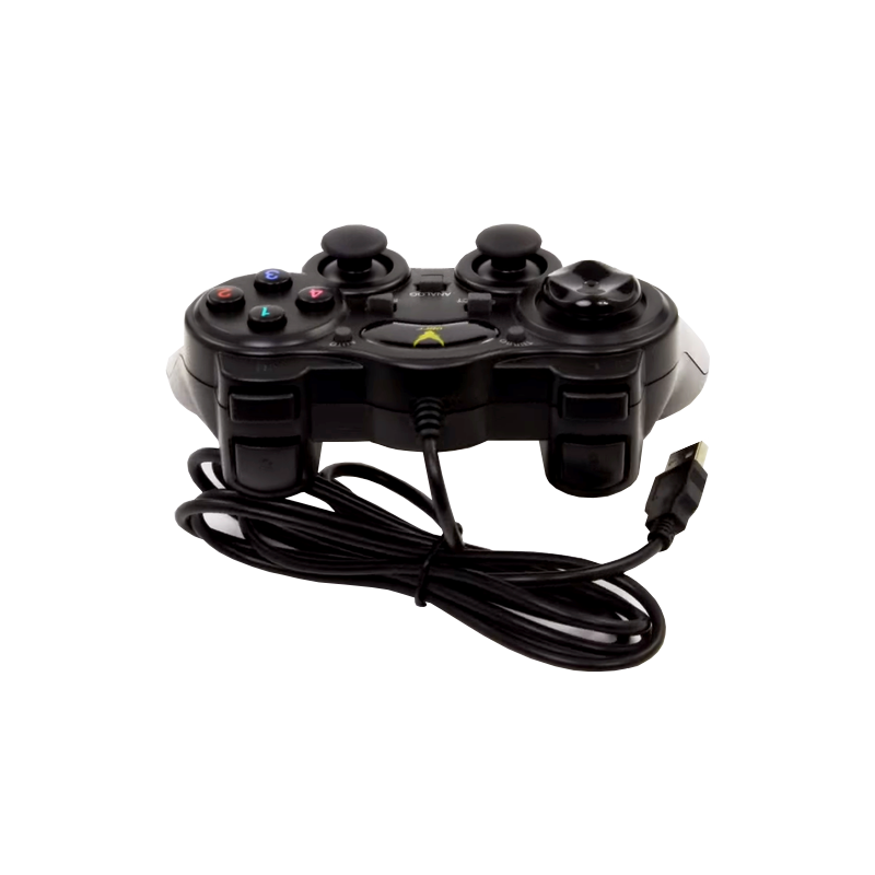 Manette Gaming filaire USB OMEGA Interceptor OGP85 / Noir
