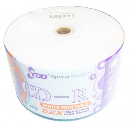 YDD Bobine 50x CD-R 700 MB Imprimable