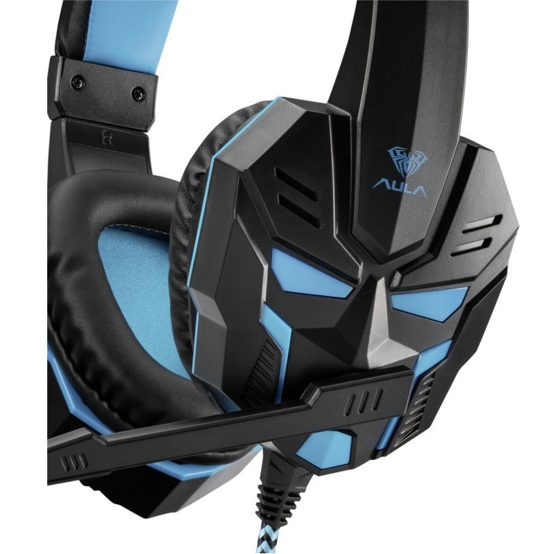 Casque avec Micro Gaming aula 3.5mm Prime basic