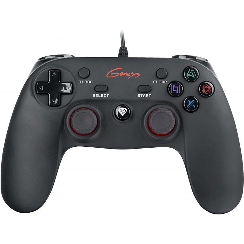 Manette Gaming Gamepad Genesis P65 USB pour PC / PS