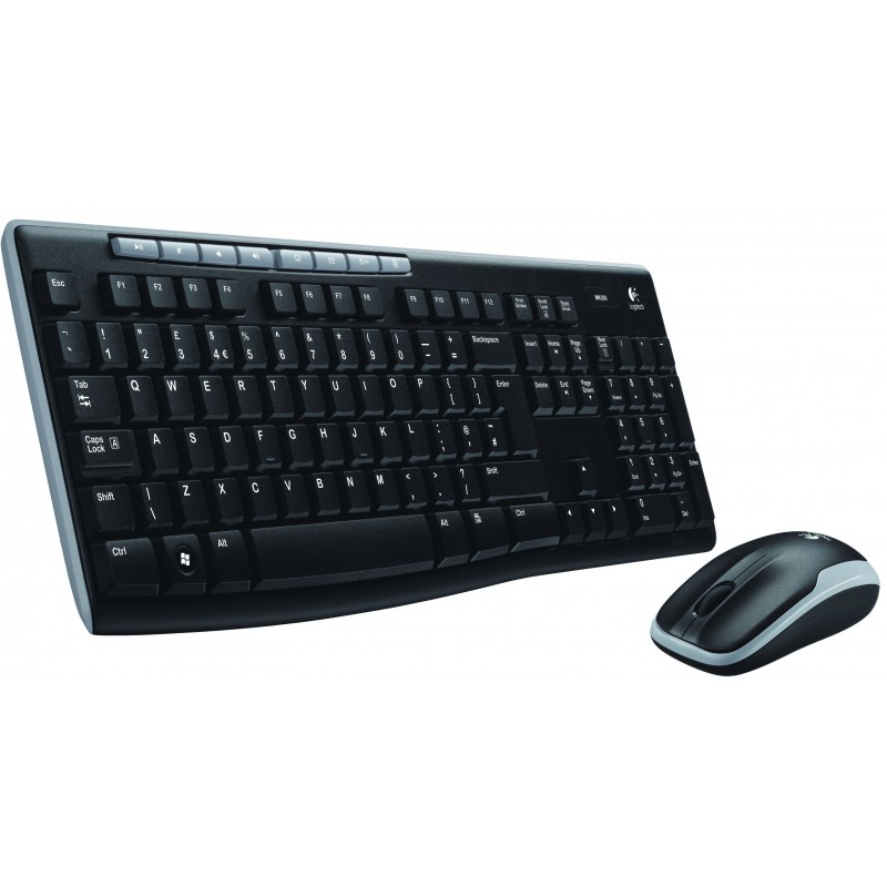 Combo Clavier Souris Sans Fil Logitech mk260