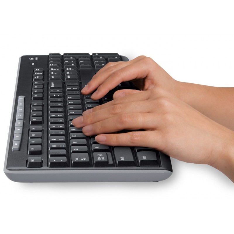 Combo Clavier Souris Sans Fil Logitech mk260