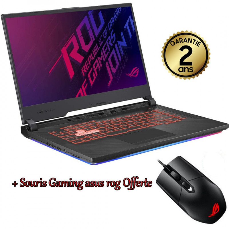 Pc portable Asus ROG Strix G531GT / i7 9è Gén / 16 Go / Noir / Souris ...