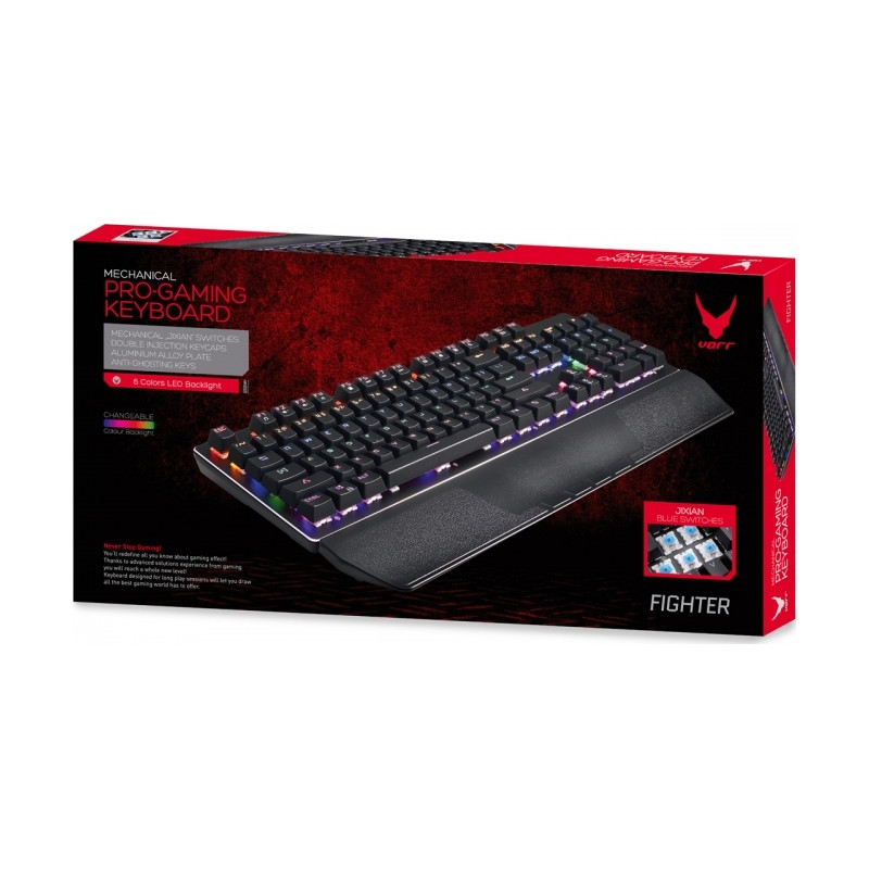 Clavier Mecanique Gaming Omega Varr RGB USB