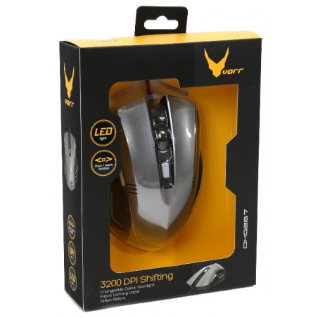 Souris gaming Omega Varr 6D OM-267 / Noir & Gris