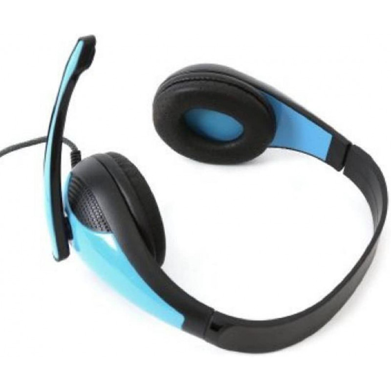 Casque avec Micro Gaming Omega FreeStyle FH4008BL / Bleu