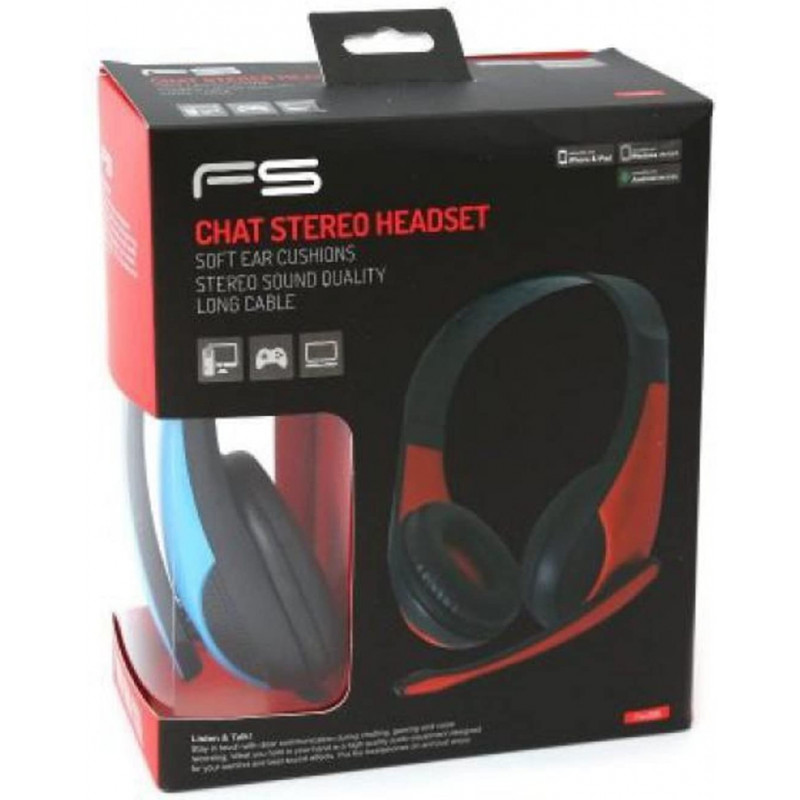 Casque avec Micro Gaming Omega FreeStyle FH4008BL / Bleu