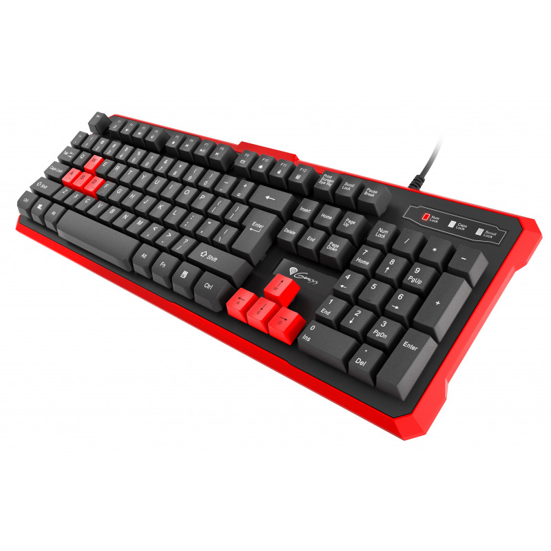 Clavier Gaming Genesis Rhod 110 / Noir & Rouge