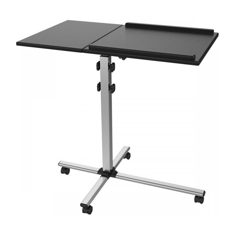 Support Mobile Au Sol PFS-2 /Noir-Argent