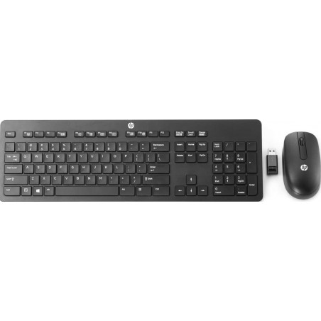 Ensemble Clavier Et Souris HP Sans Fil Slim T6L04AA /Noir