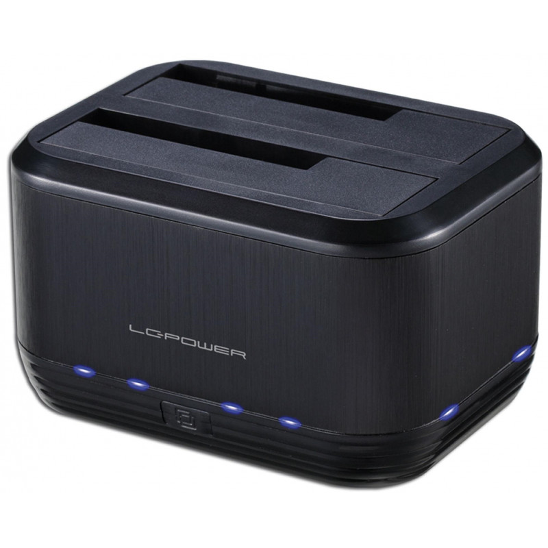 station d'accueil LC Power Dock U3 Pour Disque dur Interne 2.5" / 3.5"