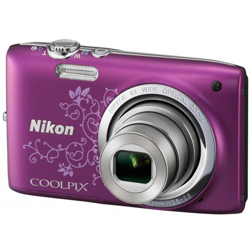 Appareil Photo Nikon S2700 Violet avec Motif
