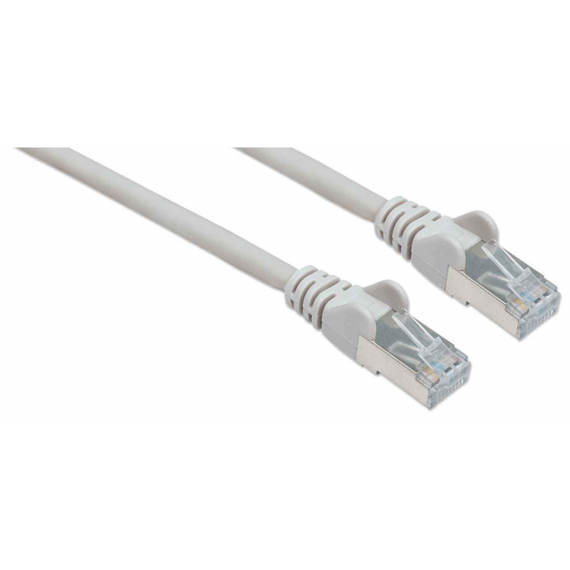 Câble Réseau 2M cat 6A SFTP RJ-45 / Gris